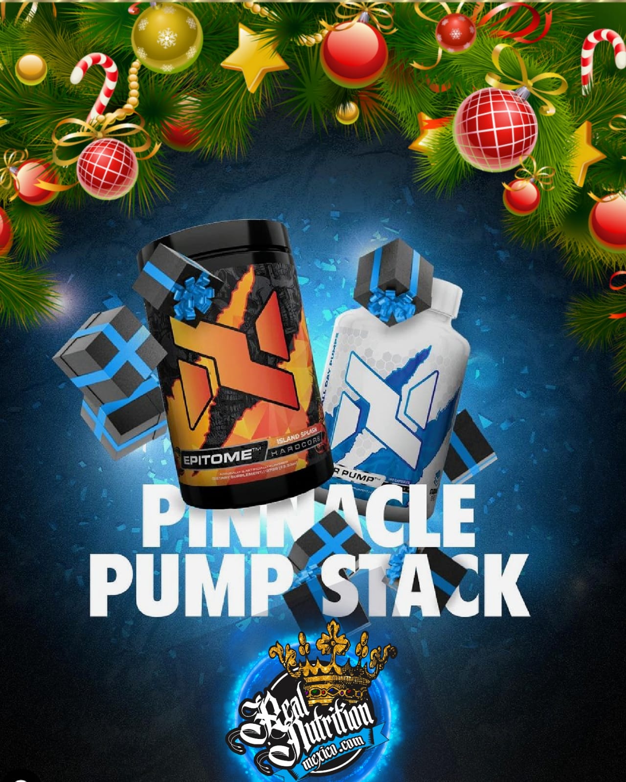 PUMP STACK - EPITOME HARDCORE Y 24HR-PUMP | Real Nutrition México