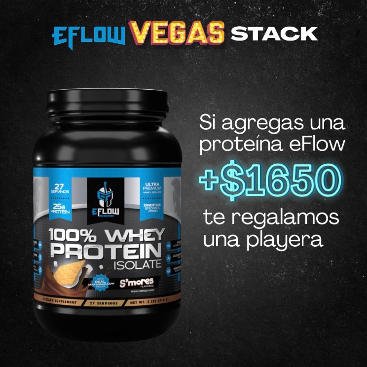 EFLOW VEGAS STACK / HOMBRES | Real Nutrition México